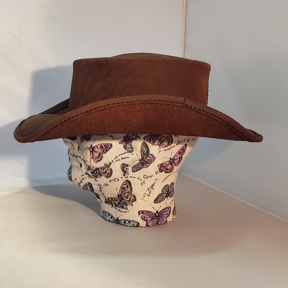 Accessories | Rustic Brown Classic Cowboy Bounty Hunter Custom Leather ...